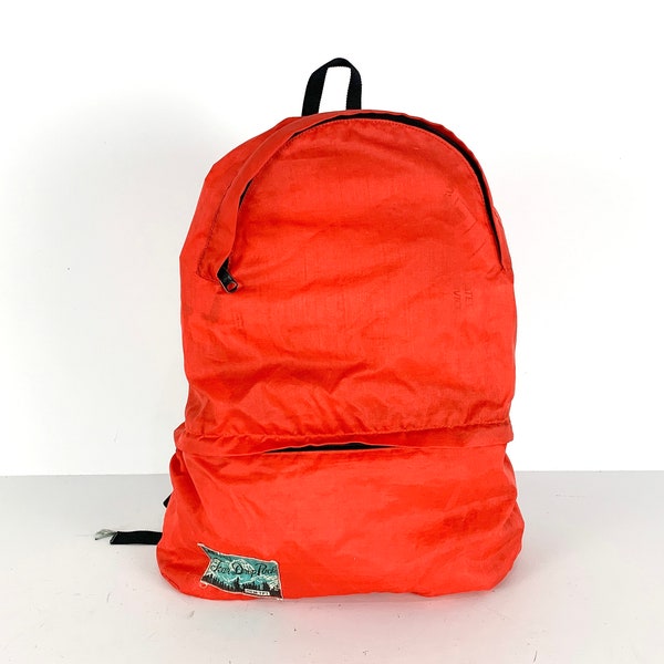 Orange Backpack - Etsy