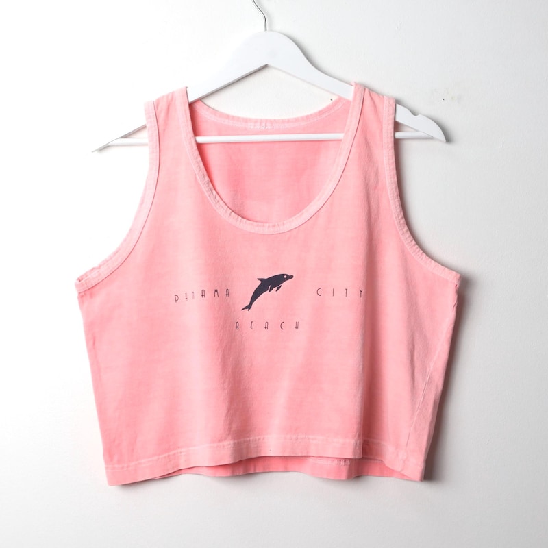 Neon Pink Tank Top - Etsy