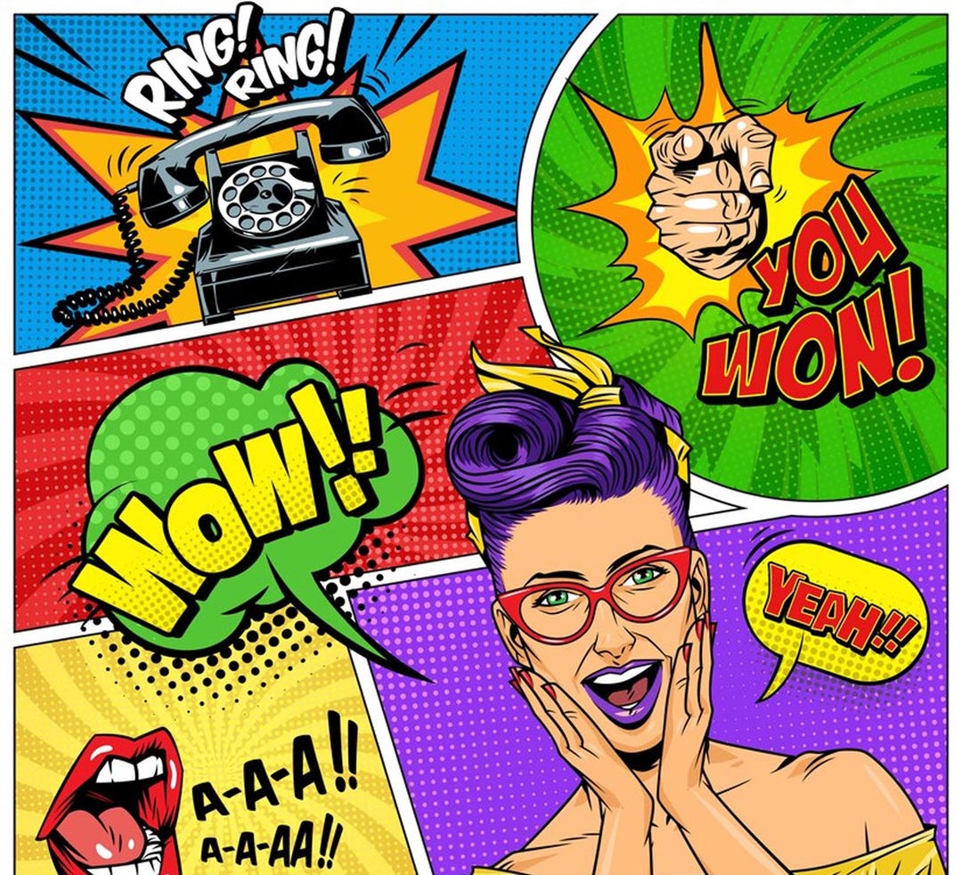 100+ Comic Font Bundle | Funny Cartoon & Superhero Style Fonts ...