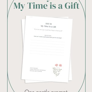 Self-care Planner – 30-day Guided Journal | Printable Mental Wellness ...