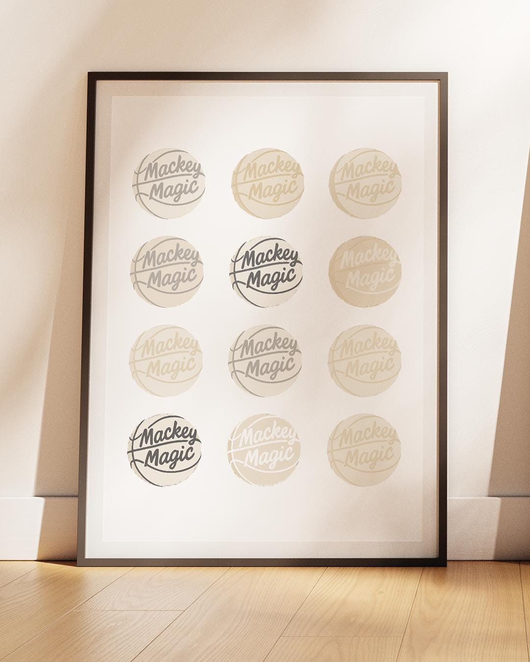Purdue Mackey Magic Basketball Print - Etsy