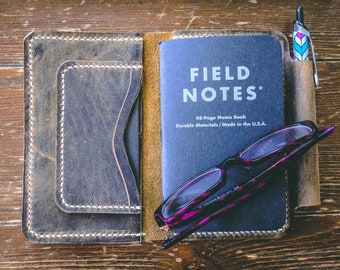 Field notes wallet | Etsy