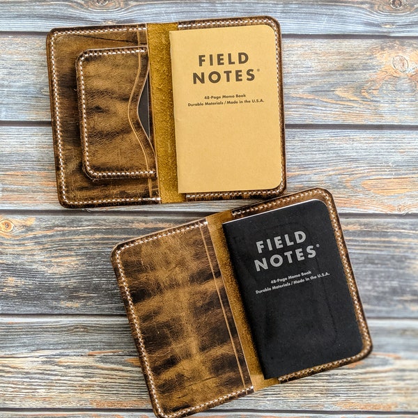 Leather Field Notes - Etsy