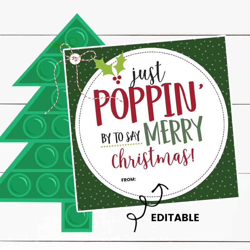 Pop It Gift Tag - 60+ Gift Ideas for 2025