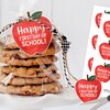 Back to School Gift Tag, Happy First Day of School Tag, Back to School ...