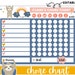 Editable Sloth Chore Chart, Kids Chore Chart, Reward Chart, Toddler ...