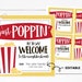 New Neighbor Gift Treat Tag Popcorn Welcome To The | Etsy