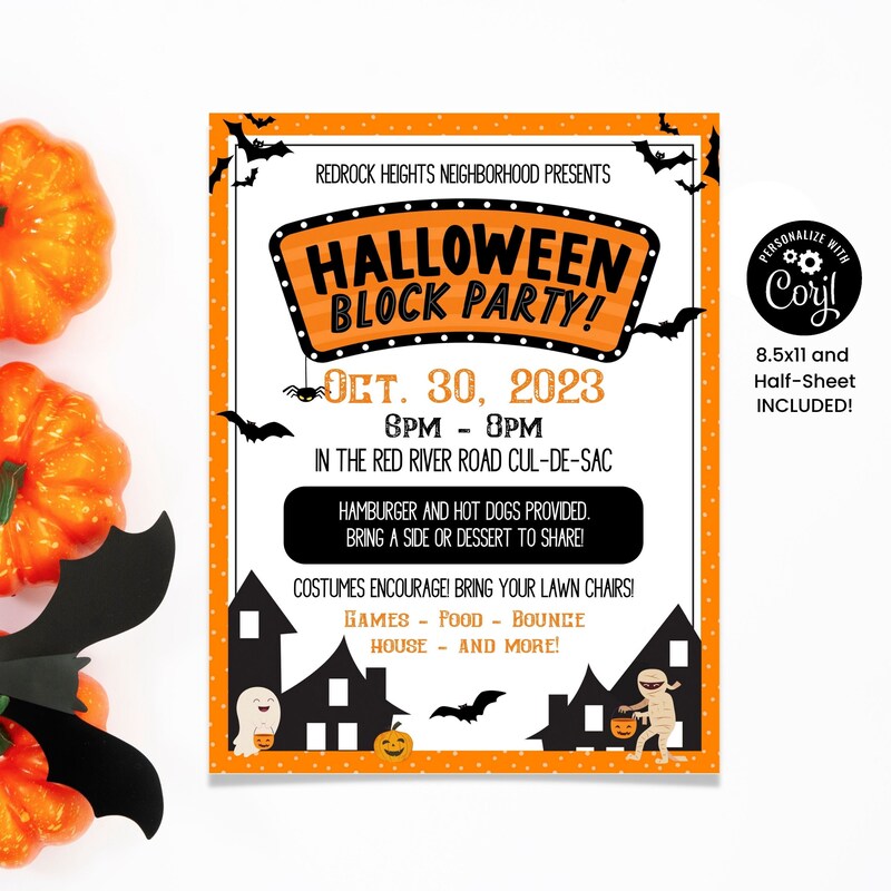 Halloween Blocks - Etsy