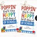 Back to School Gift Tag, First Day of School Tag, Printable Back to ...