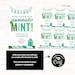 Mint Thank You Tag, Christmas Mint Gift Tag, Christmas Staff Thank You ...