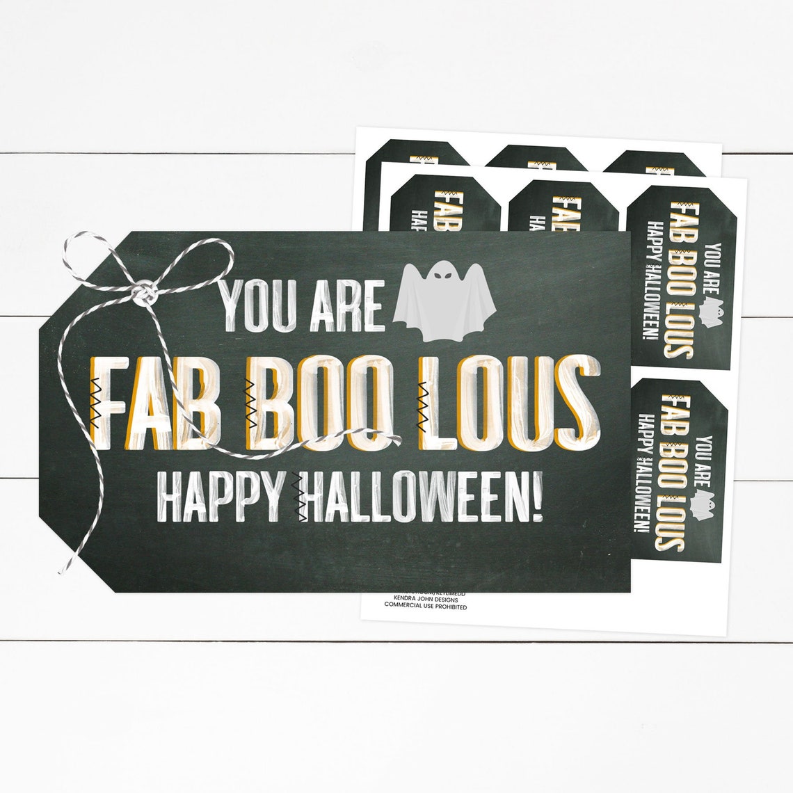 Halloween Gift Tag Thank You Gift Tag Teacher Staff Employee - Etsy