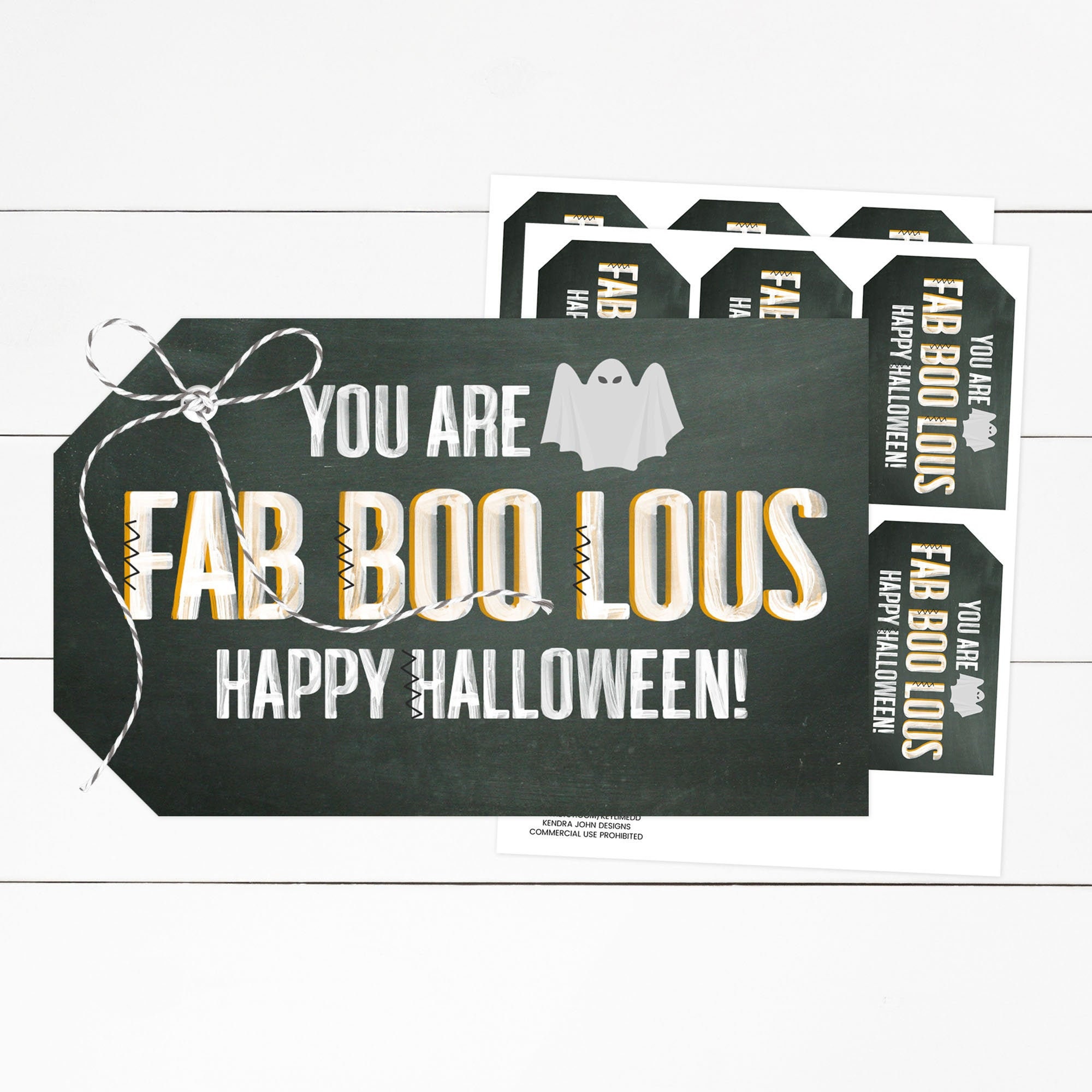 Halloween Gift Tag Thank You Gift Tag Teacher Staff Employee | Etsy