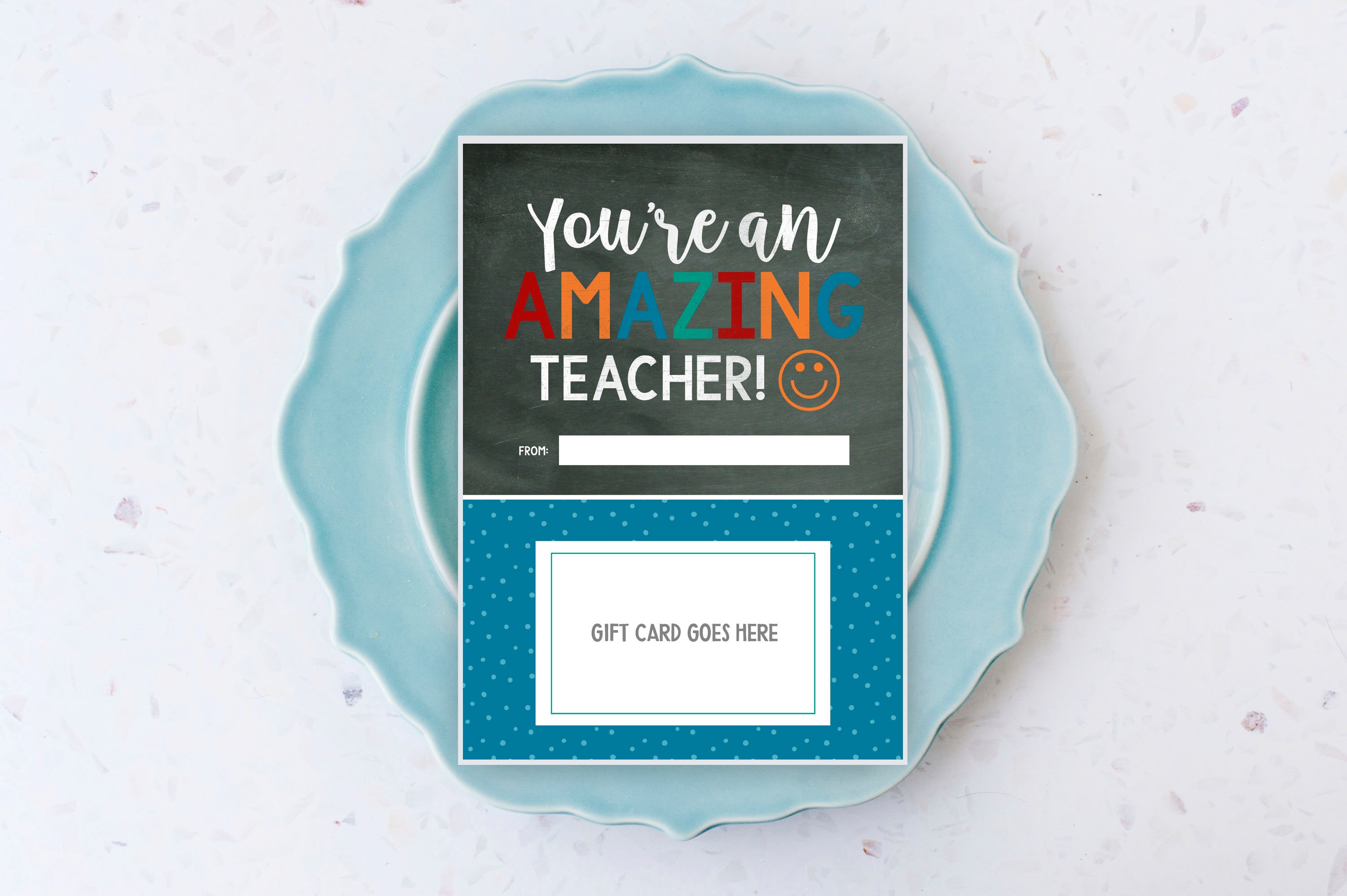 Amazon Gift Card for Teacher Teacher Appreciation Week - Etsy