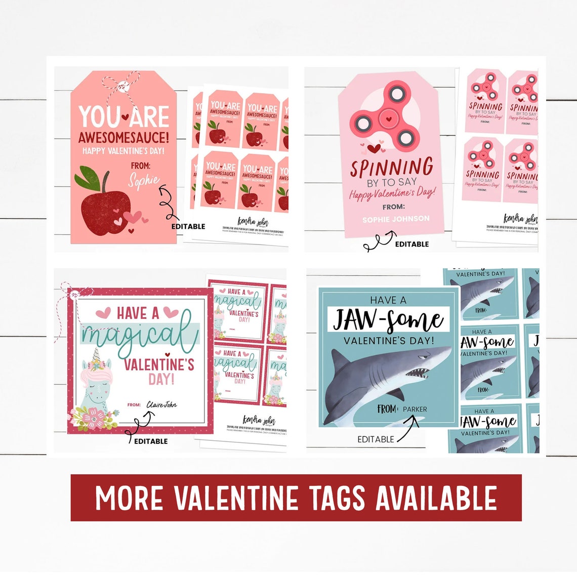 Valentine Pop It Tag, Pop It Valentine Printable, Pop It Printable ...
