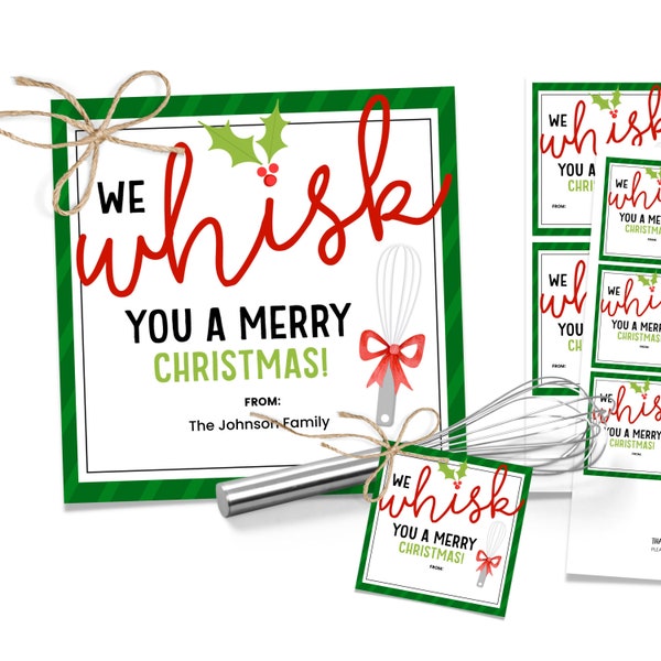 Whisk You a Merry Christmas - Etsy