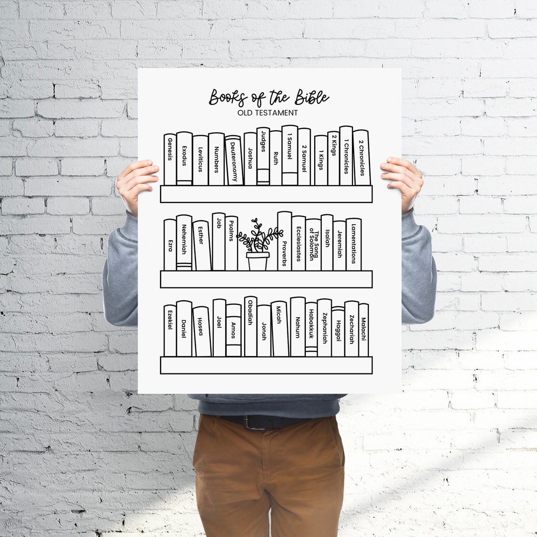 Books of the Old Testament, Books of the Bible Coloring Page, Old ...