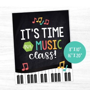 Music Teacher Decor, Music Class Poster, Welcome to the Music Room ...