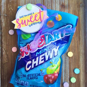 Birthday Gift Tag, Printable Birthday Tag, Ministering Birthday, Relief ...