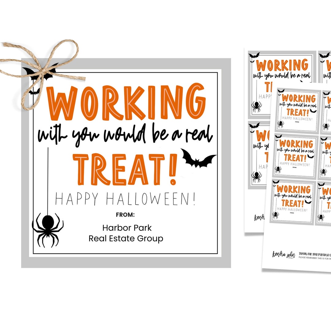 Real Estate Marketing Halloween, Halloween Realtor Pop By, Halloween ...