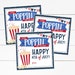 4th of July Popcorn, Fourth of July Printable Tag, Independence Day ...