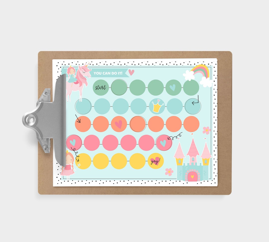 Potty Training Chart, Printable Reward Chart, Toddler Reward Chart ...