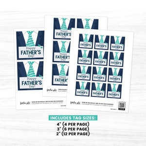 Fathers Day Tag, Fathers Day Handout, Fathers Day Gift Printable ...