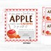 Caramel Apple Gift Tag, Fall Teacher Appreciation, Thanksgiving Teacher ...
