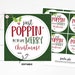 Pop It Gift Tag, Fidget Toy Favor Tag, Pop It Gift Idea, Holiday Pop It ...