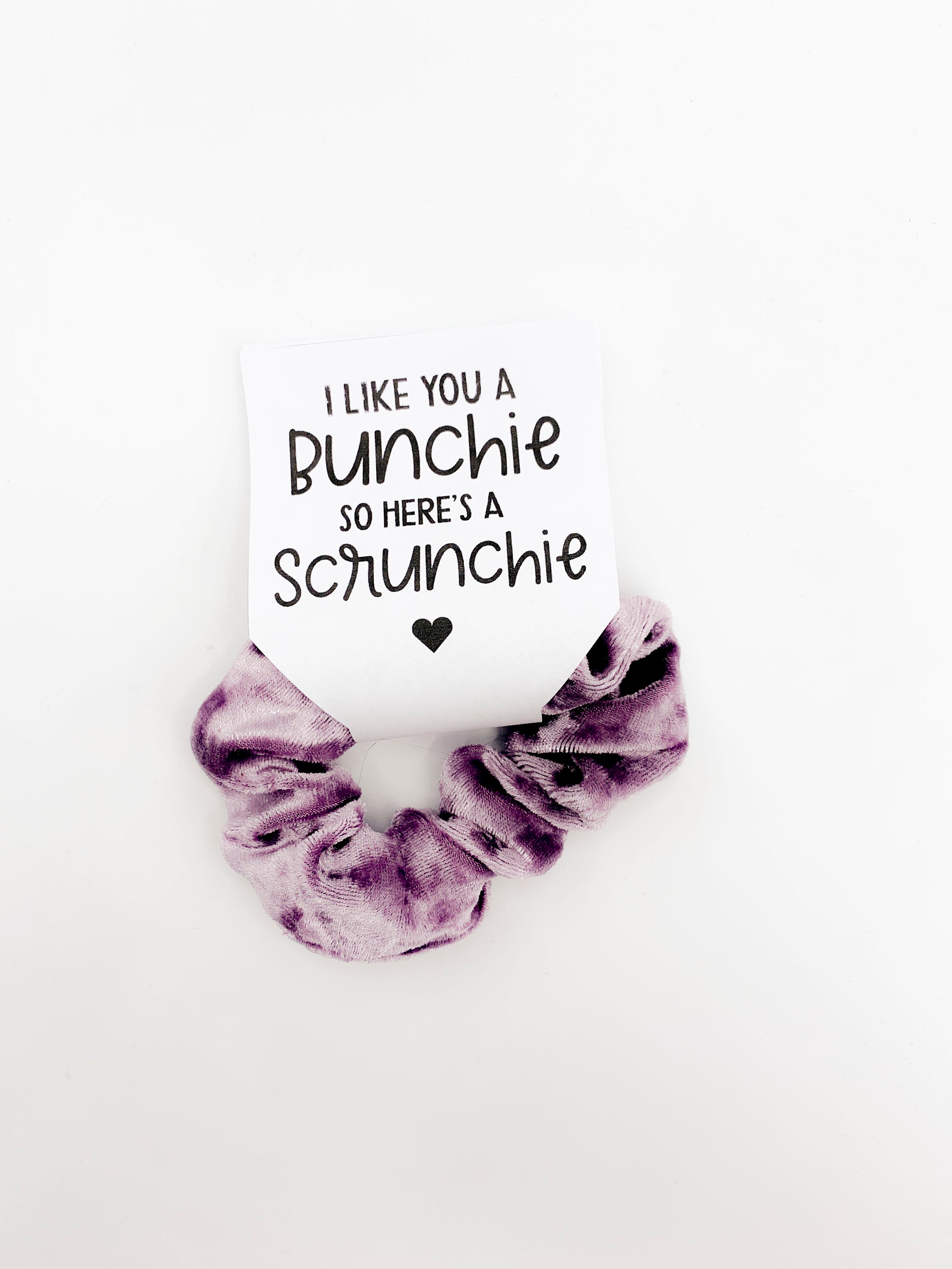 Scrunchie Valentine Scrunchie Tag Tween Valentine Gift YW - Etsy