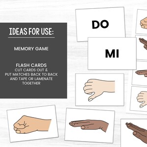 Solfege Flashcards, Solfege Hand Signs Printable, Elementary Music ...