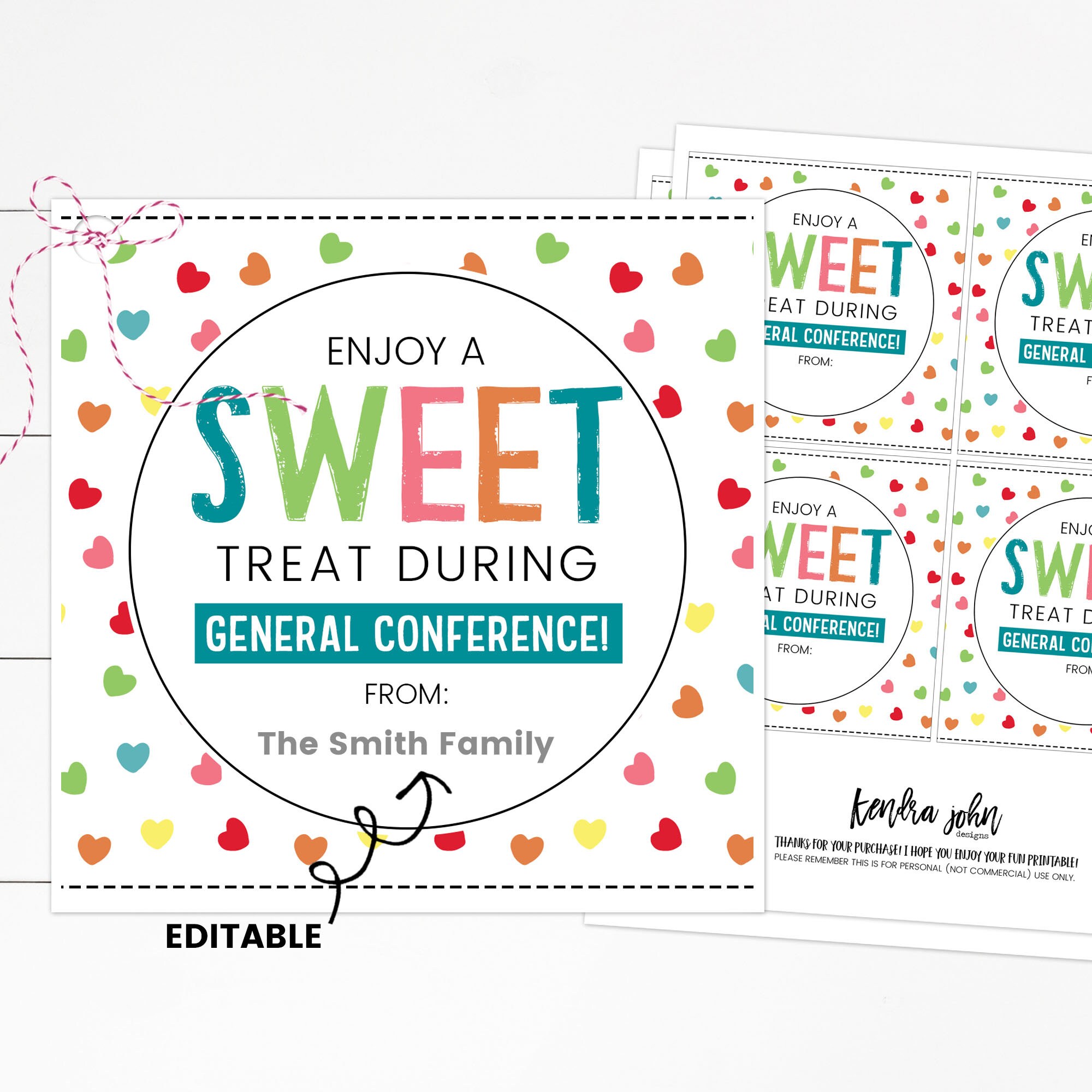 General Conference Reminder, General Conference Printable, General ...
