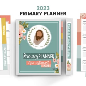 LDS Primary 2023, Primary Presidency 2023, Primary Binder, Primary ...