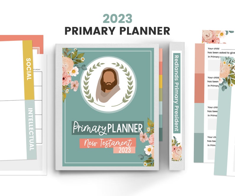 LDS Primary 2023 Primary Presidency 2023 Primary Binder - Etsy New Zealand