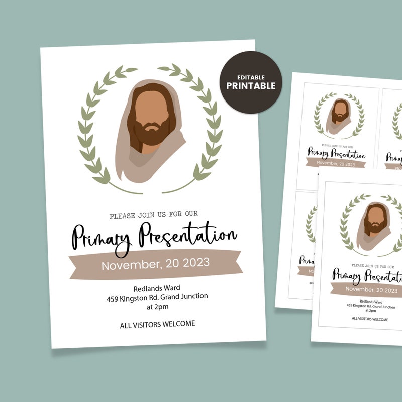 Lds Primary Program - Etsy