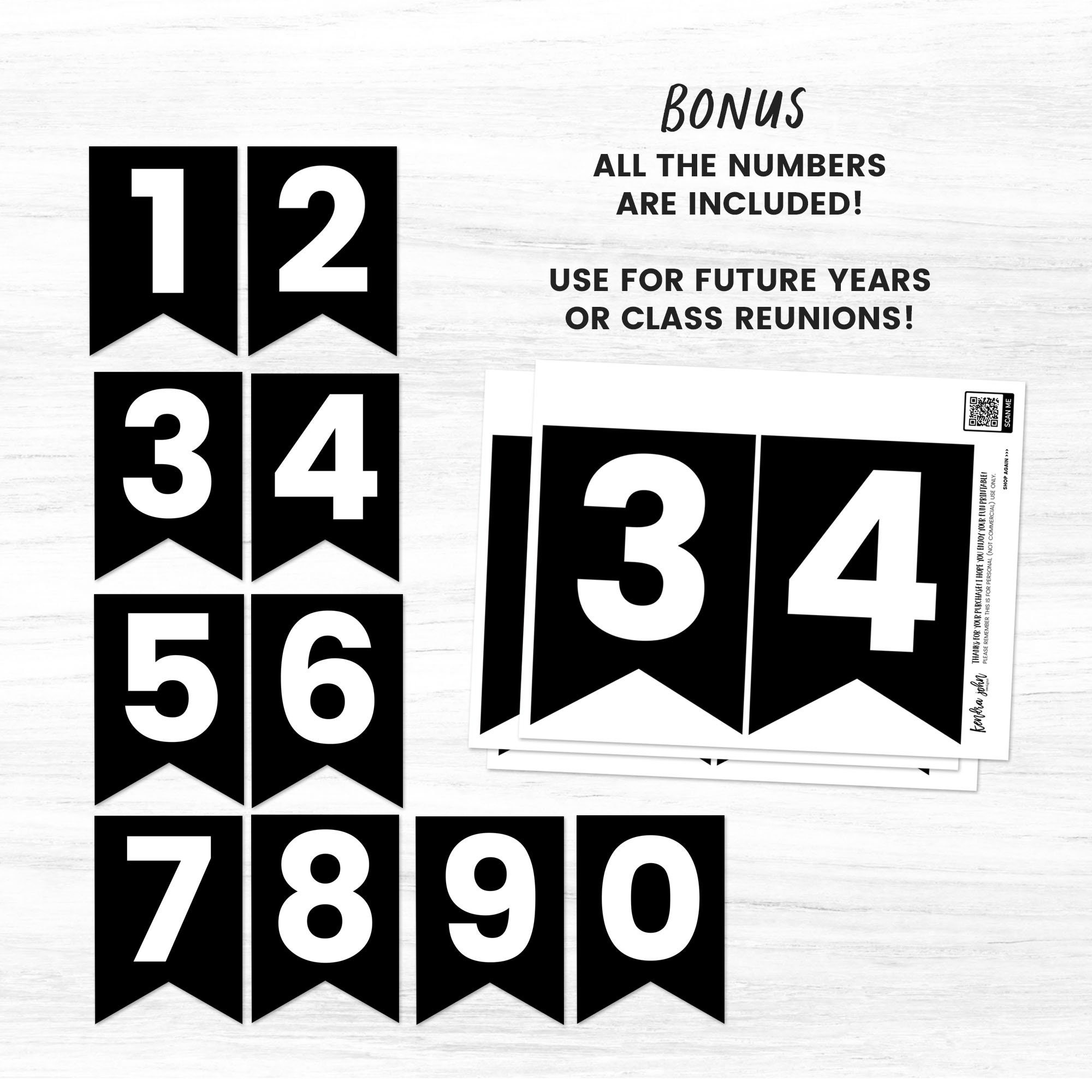Class of 2023 Printable Banner, 2023 Graduation Decor, 2023 Banner ...
