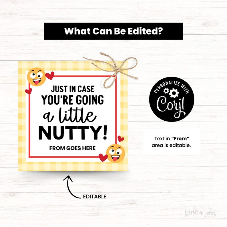 Nutty Bar Tag, Teacher Appreciation Gift, Staff Appreciation Treat Tag ...