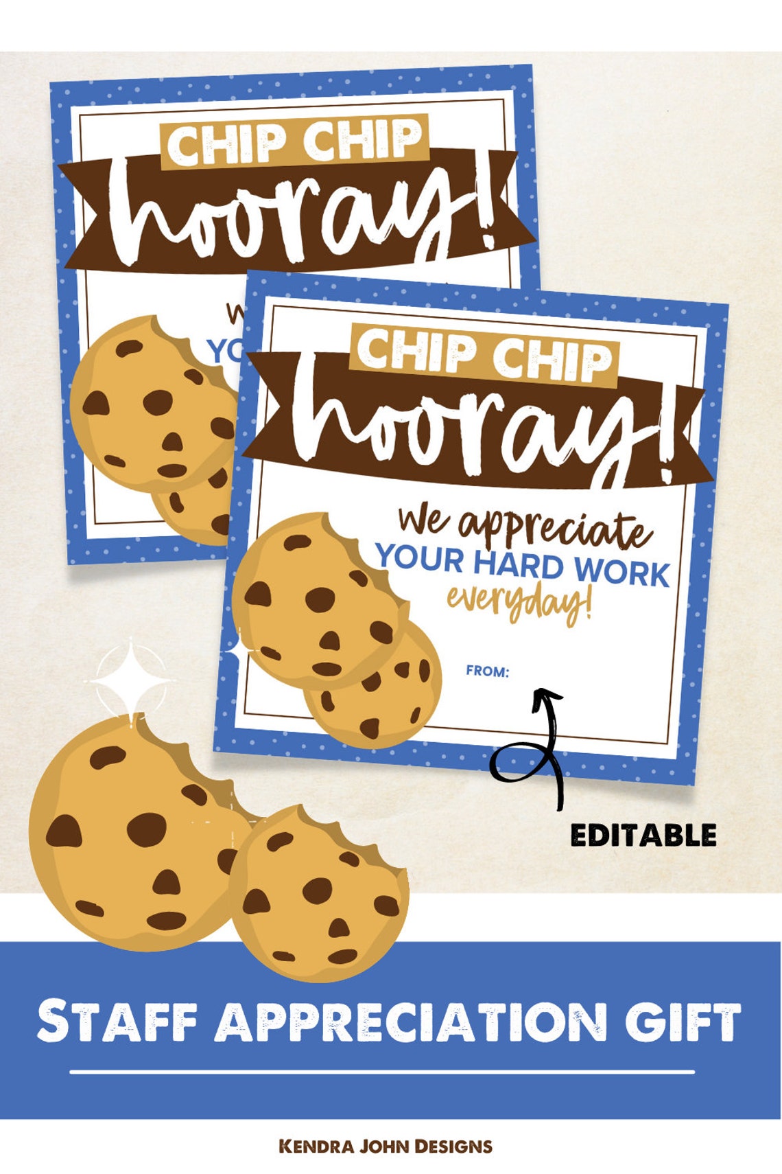 Staff Appreciation Printable Employee Appreciation Gifts - Etsy