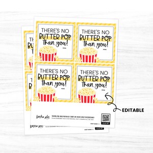 Fathers Day Popcorn Tag, Fathers Day Handout, Fathers Day Gift ...