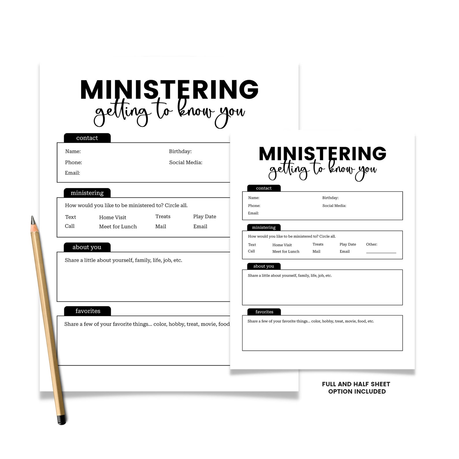 Ministering Interview, Ministering Get to Know You, Ministering ...