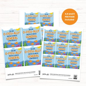 General Conference Treat Tag, General Conference Reminder, General ...