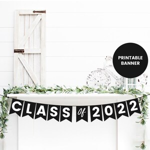 Class of 2023 Printable Banner, 2023 Graduation Decor, 2023 Banner ...