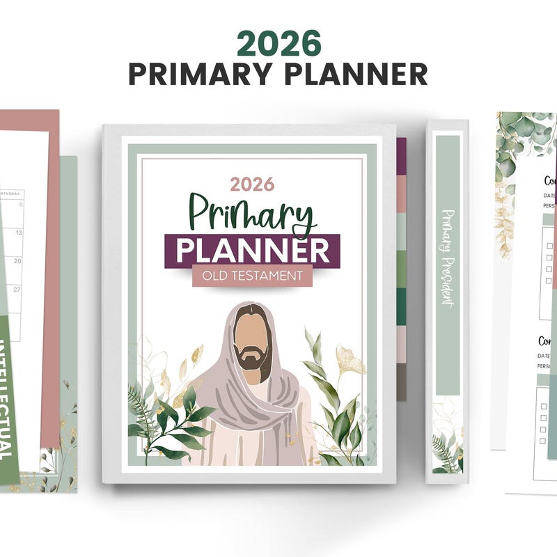 2026 Primary Binder - Etsy