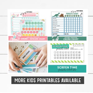 Construction Truck Chart, Printable Reward Chart, Kids Chore Chart ...