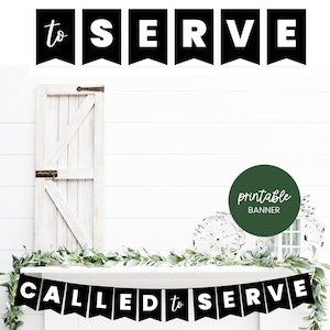 Called to Serve Banner, Missionary Banner, Mission Call Opening ...