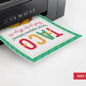 Taco Sign, Taco Teacher Appreciation, Staff Appreciation Poster, Break ...