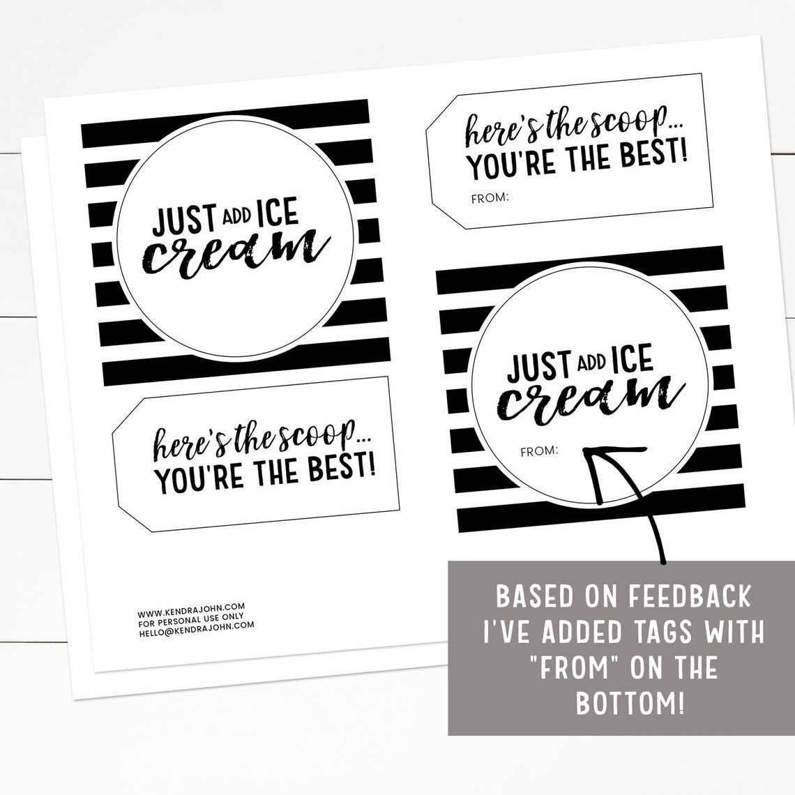 Ice Cream Gift Basket Teacher Appreciation Gift Date Night - Etsy