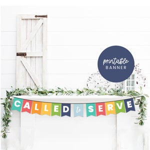 Called to Serve Banner, Missionary Banner, Mission Call Opening ...