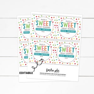 General Conference Reminder, General Conference Printable, General ...