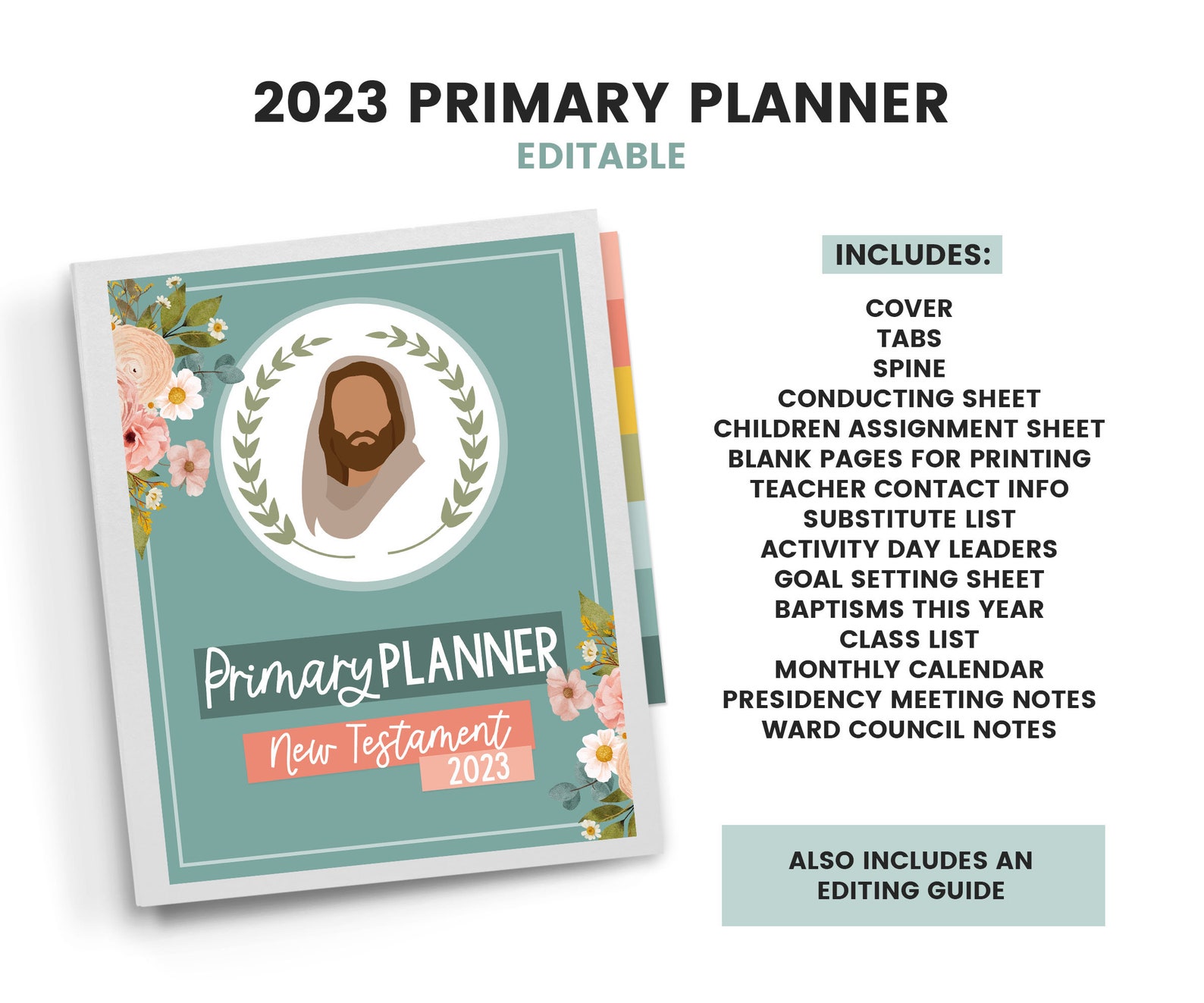 LDS Primary 2023, Primary Presidency 2023, Primary Binder, Primary ...