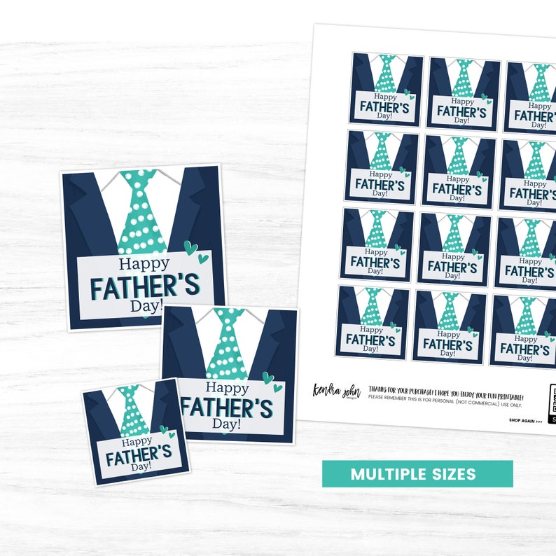 Fathers Day Tag, Fathers Day Handout, Fathers Day Gift Printable ...